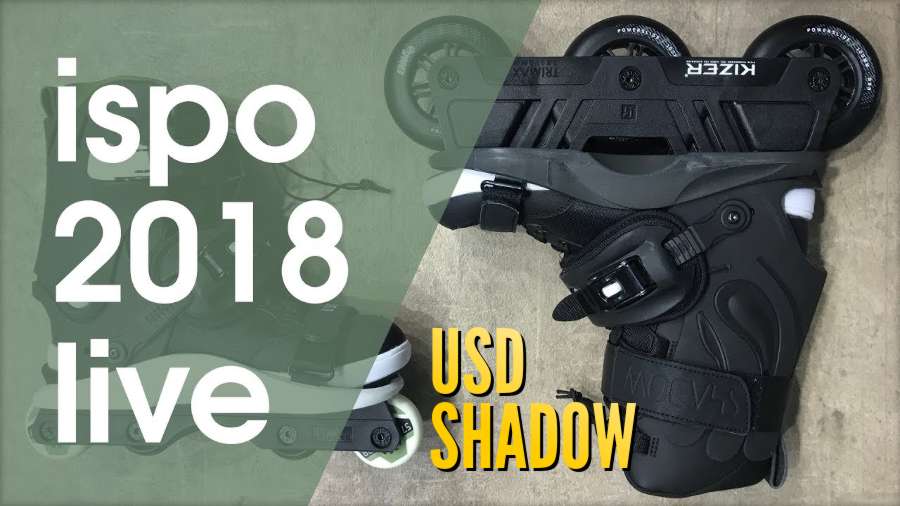 Presenting the USD Shadow Inline Skates at Ispo 2018 - rollernews.com