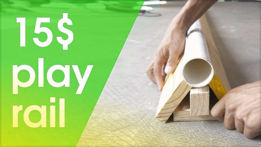 How to Build a PVC Skating Play Rail With Less Then 15 Dollars ...