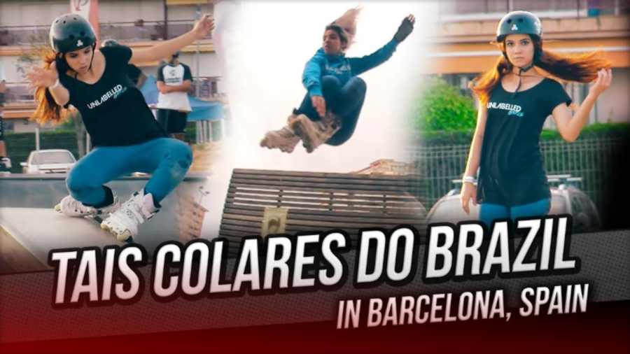 Tais Colares From Brazil in Barcelona, Spain (2021) - Unlabelled Edit ...